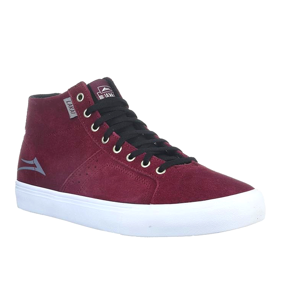 Lakai Flaco High Burgundy suede – La tienda Skate mas grande de Colombia